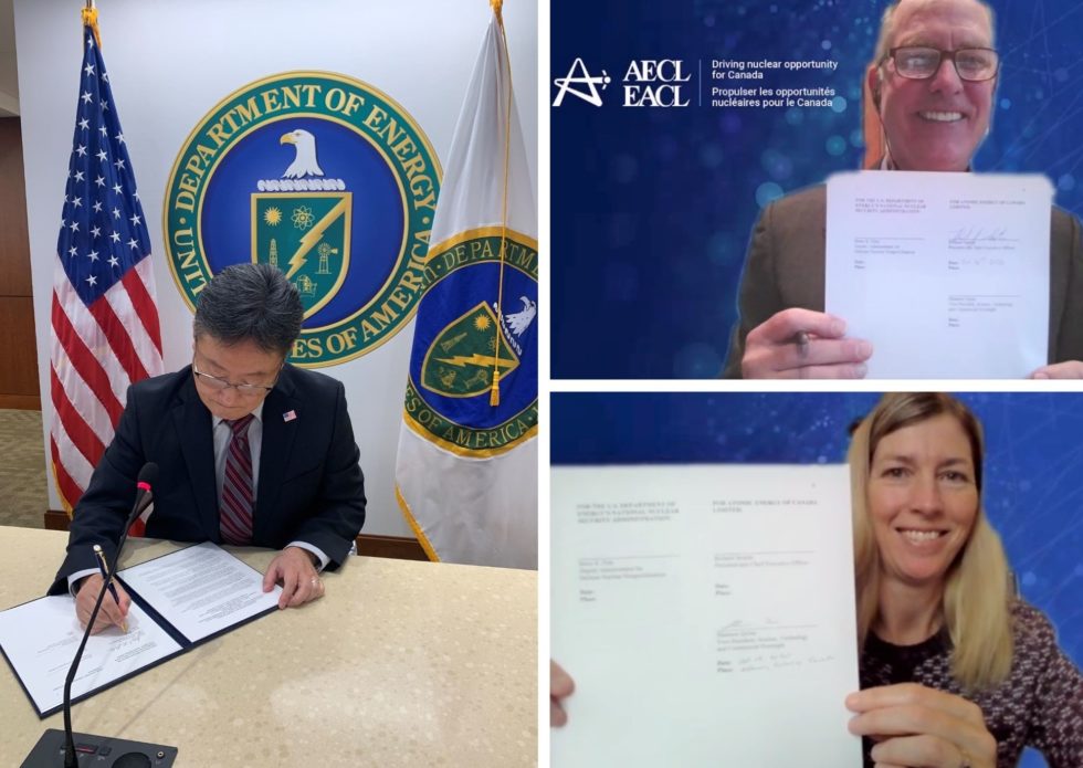 AECL and NNSA sign Memorandum of Understanding - AECL